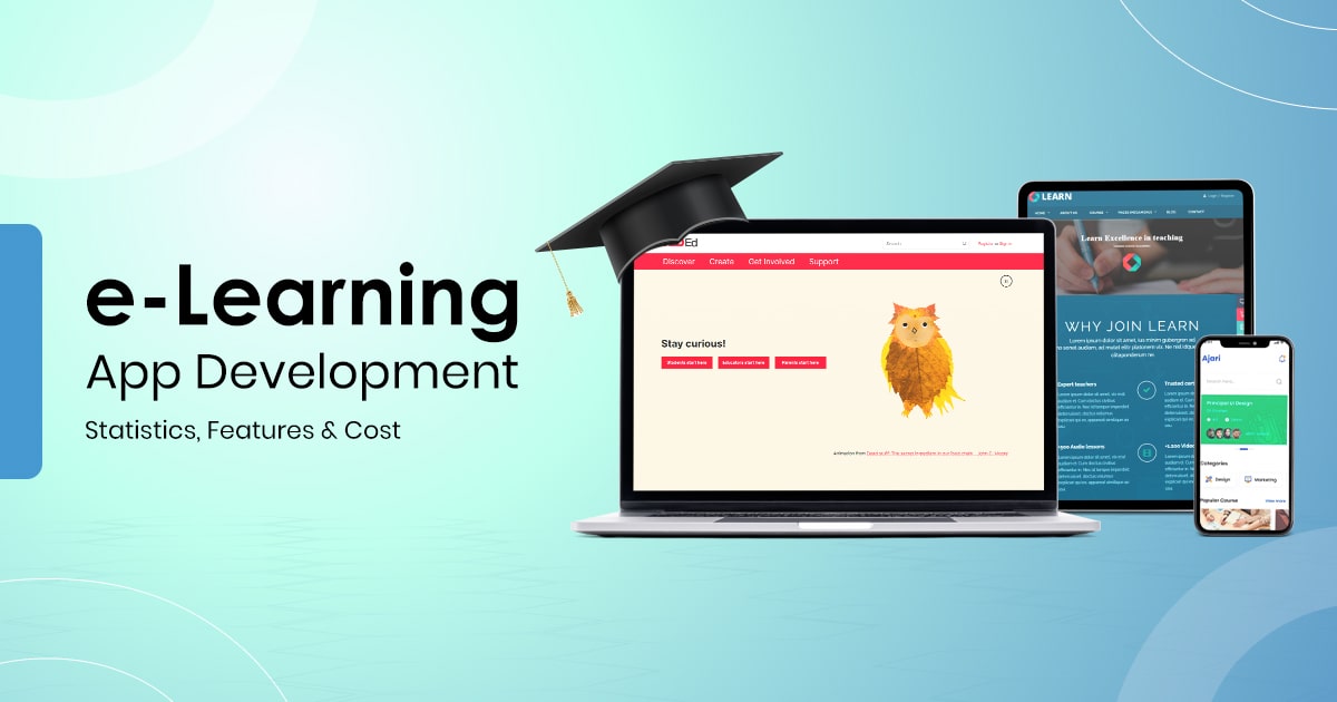 eLearning App Development: Statistics, Features, and Cost